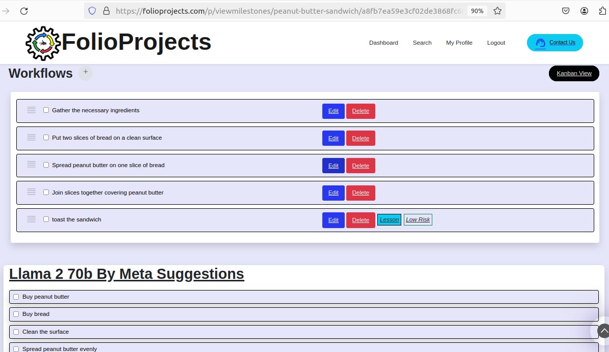 Project Management with Llama 2 70b by Meta - Beyond Programs Ltd